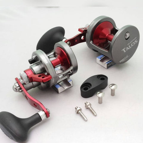 Omoto Talos TS12N Single Speed Level Drag Reel – Baja Fishing Tackle